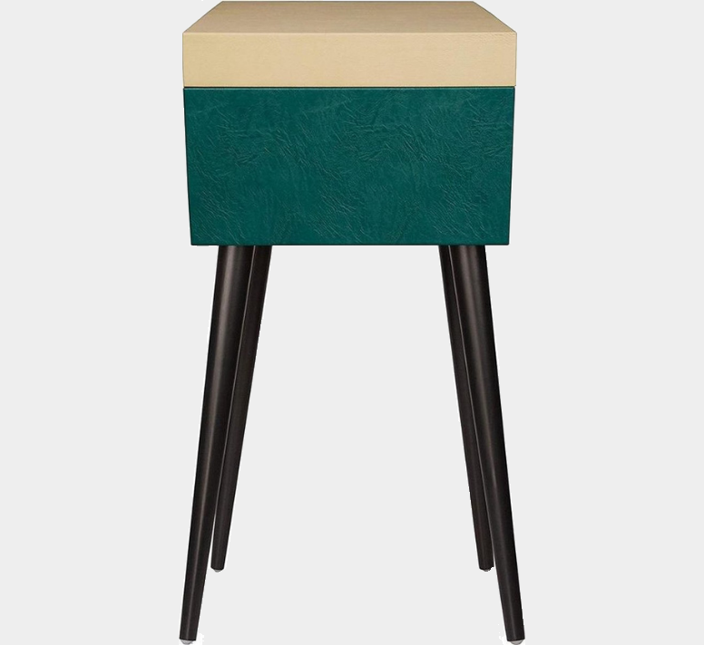 CROSLEY DANSETTE BERMUDA DELUXE – GREEN/CRÈAM – QUALIA